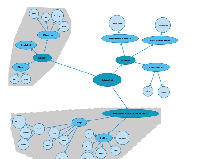 Identitet - Mind Map